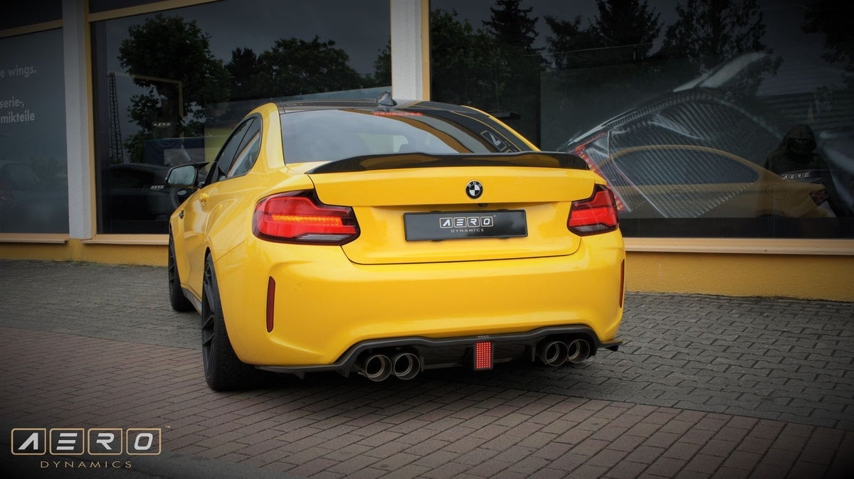 AERO Diffuser LED Carbon for BMW M2 / M2C / M2CS F87 – Stefanel Performance